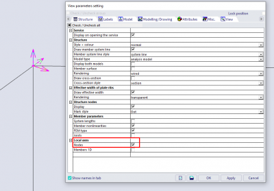 Local coordinate system of a node (FAQ)